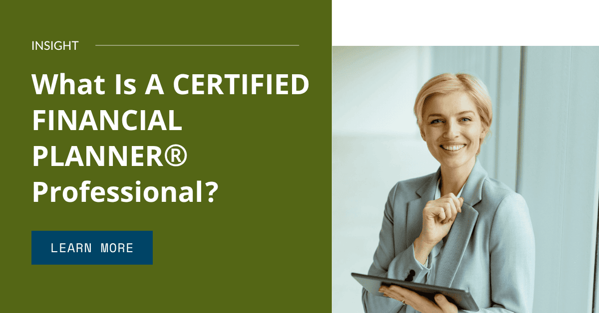 What Is a Certified Financial Planner® Professional? - Mathis Wealth ...